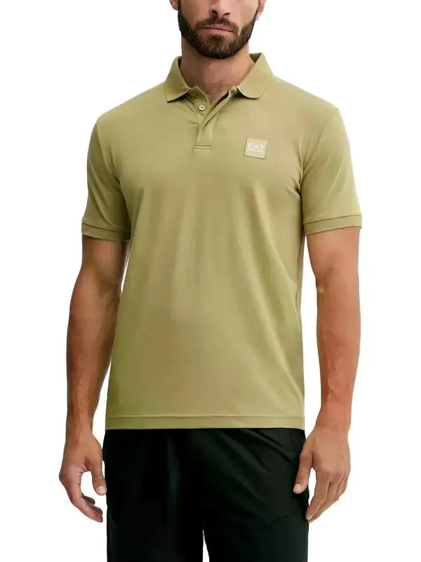 EA7 Logo Polo Shirt - Green