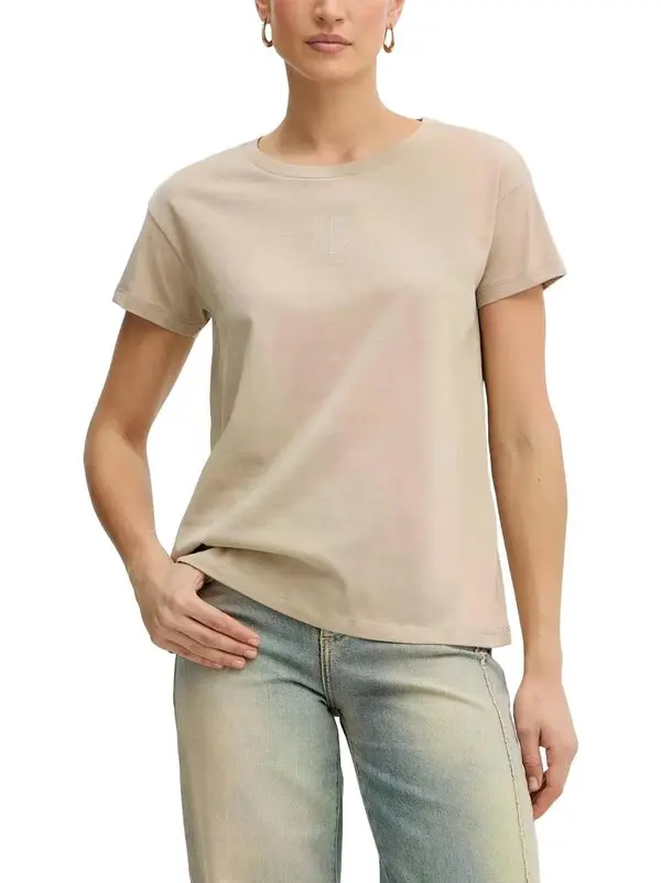 Armani Exchange Crew-neck T-shirt - Neutrals