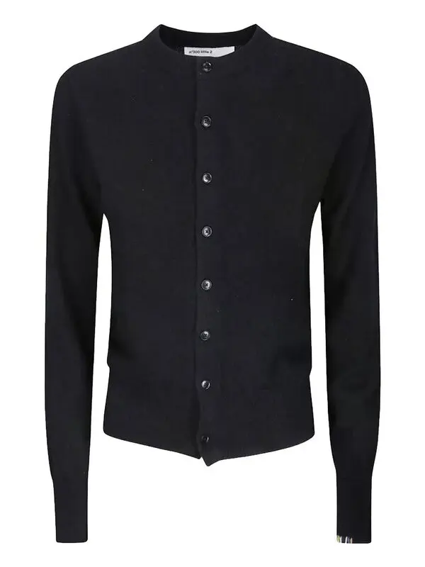 Extreme Cashmere Cashmere Cardigan With Front Button Fastening - Black