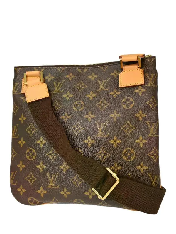 LOUIS VUITTON 2005 Pochette Bosphore Cross Body Bag - Brown