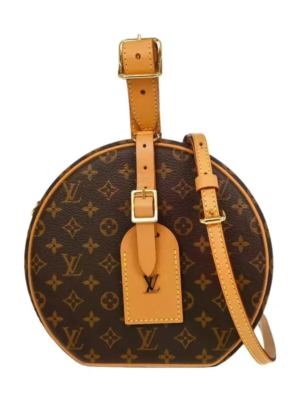 LOUIS VUITTON 2010-2020s Petite Boite Chapeau Shoulder Bag - Brown