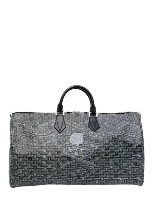 MASTERMIND WORLD X Moreau Paris Clip Boston Travel Bag - Black