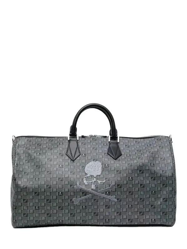 MASTERMIND WORLD X Moreau Paris Clip Boston Travel Bag - Black