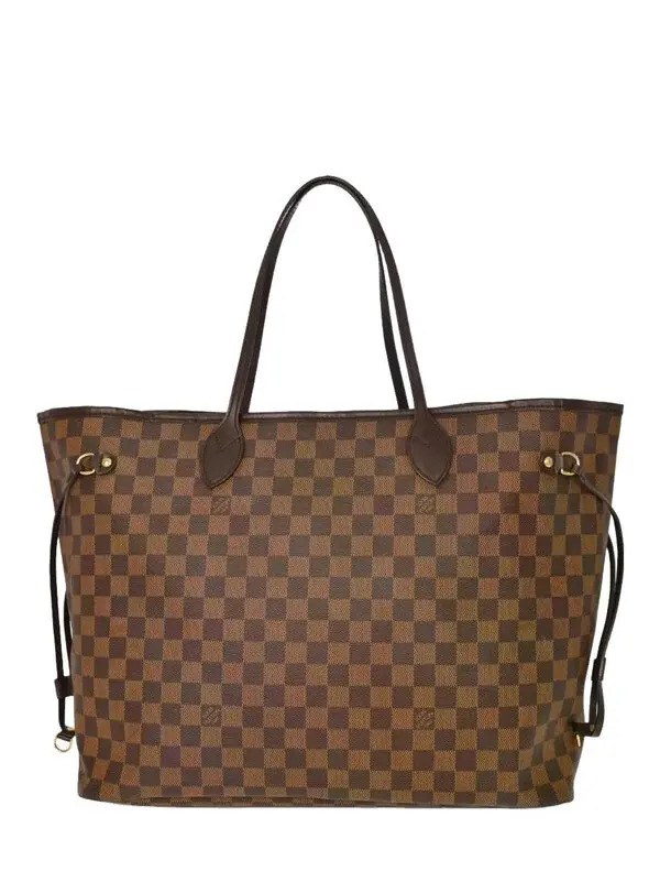 LOUIS VUITTON 2008 Gm Neverfull Tote Bag - Brown