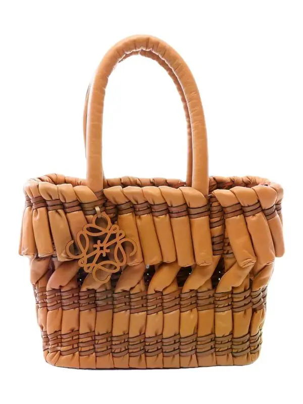 Loewe Nappa Tubular Basket Tote Bag - Brown