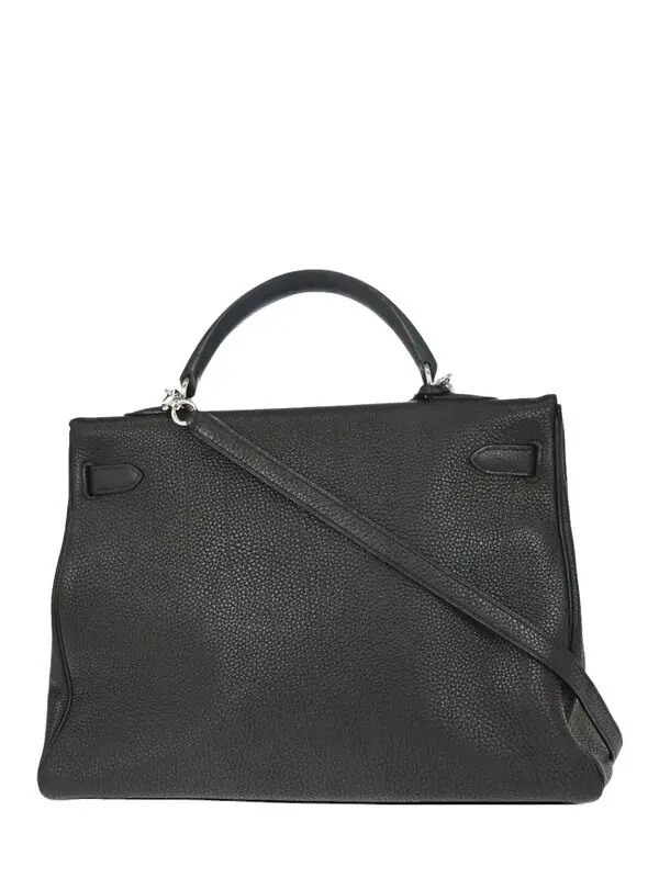 Hermès 35 Kelly Retourne Tote Bag - Black