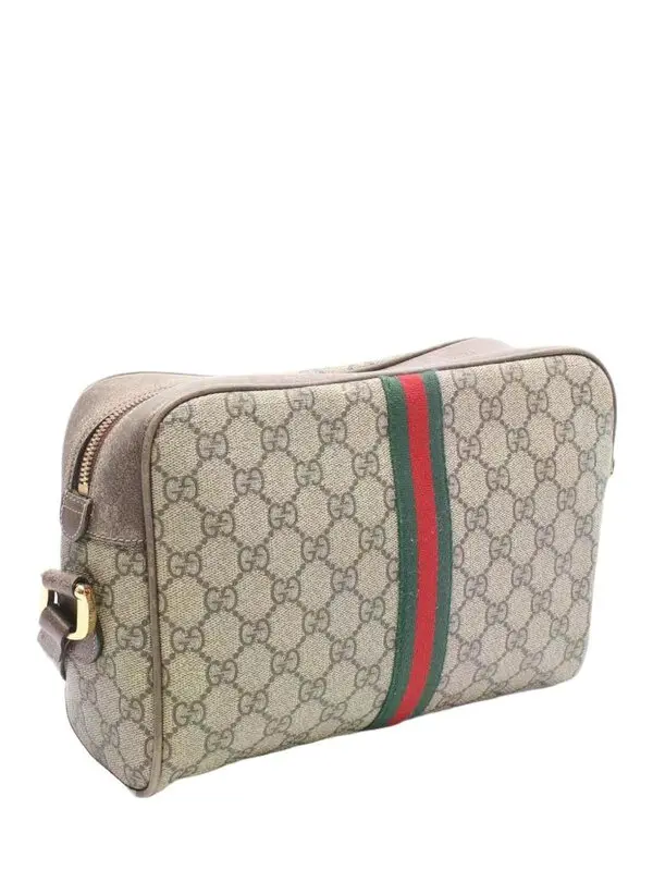 Gucci 2000-2015 Gg Supreme Ophidia Crossbody Bag - Neutrals
