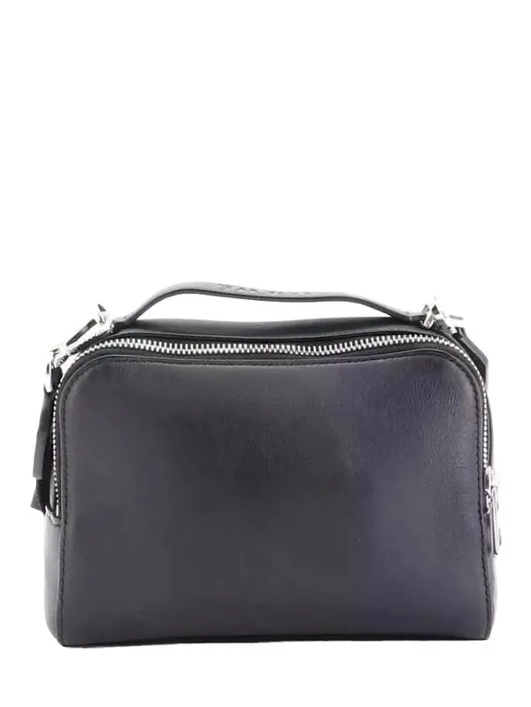 Loewe Camera Leather Mini Crossbody Bag - Black