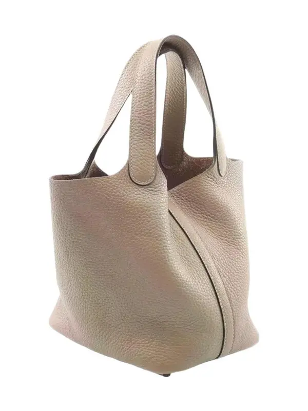 Hermès 2015 Clemence Picotin Lock 18 Handbag - Grey