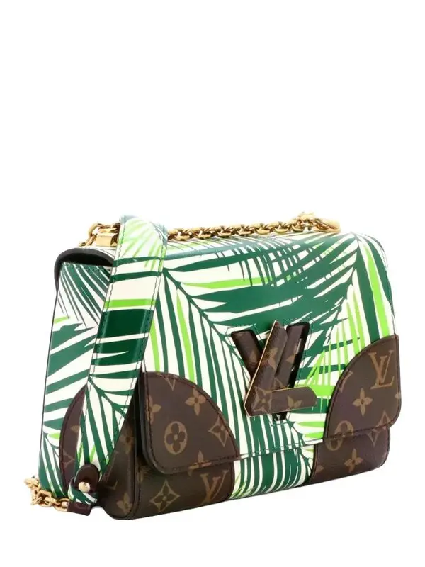 LOUIS VUITTON Twist Handbag Mm Shoulder Bag - Brown