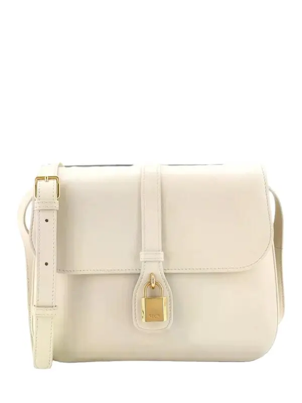 Celine Tabou Bag Smooth Calfskin Medium Crossbody Bag - White