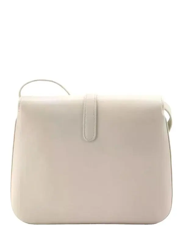Celine Tabou Bag Smooth Calfskin Medium Crossbody Bag - White