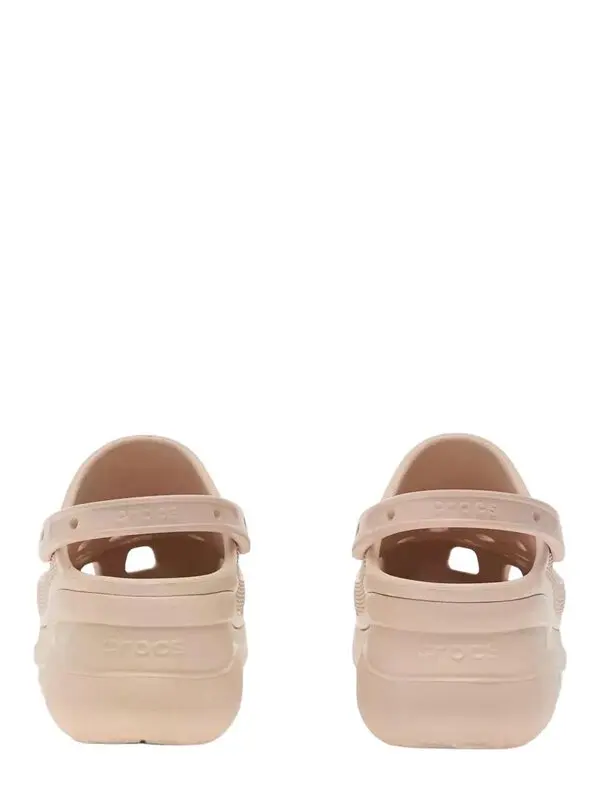 CROCS Bae Clogs With Perforated Detailing And Platform Sole - Neutrals