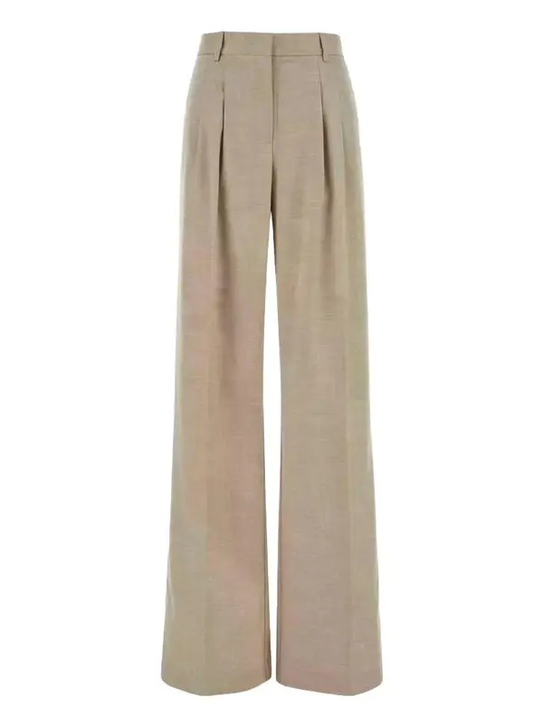 Andamane Nathalie Wide-leg Trousers - Neutrals