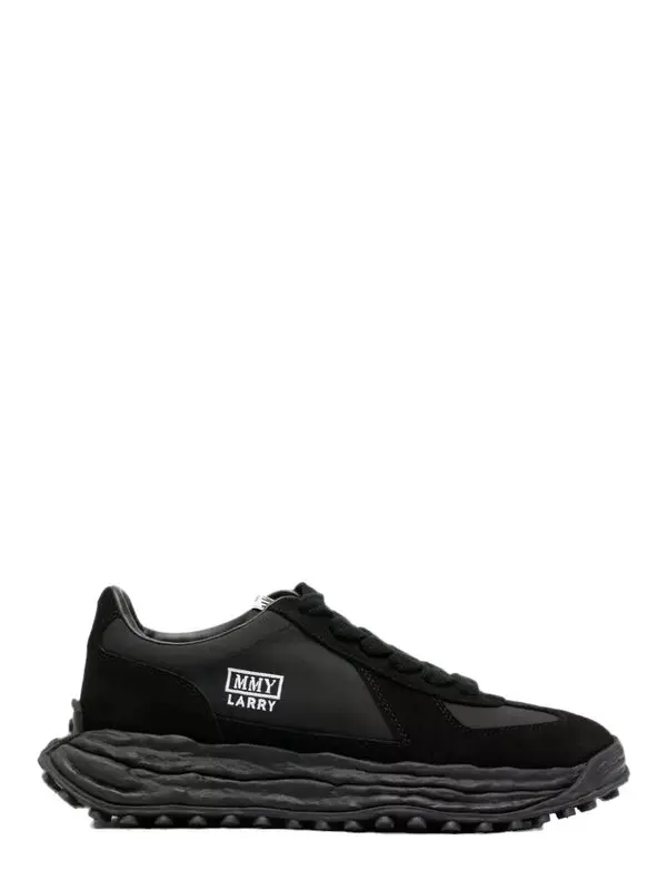 Mihara Yasuhiro Larry Panelled Sneakers - Black