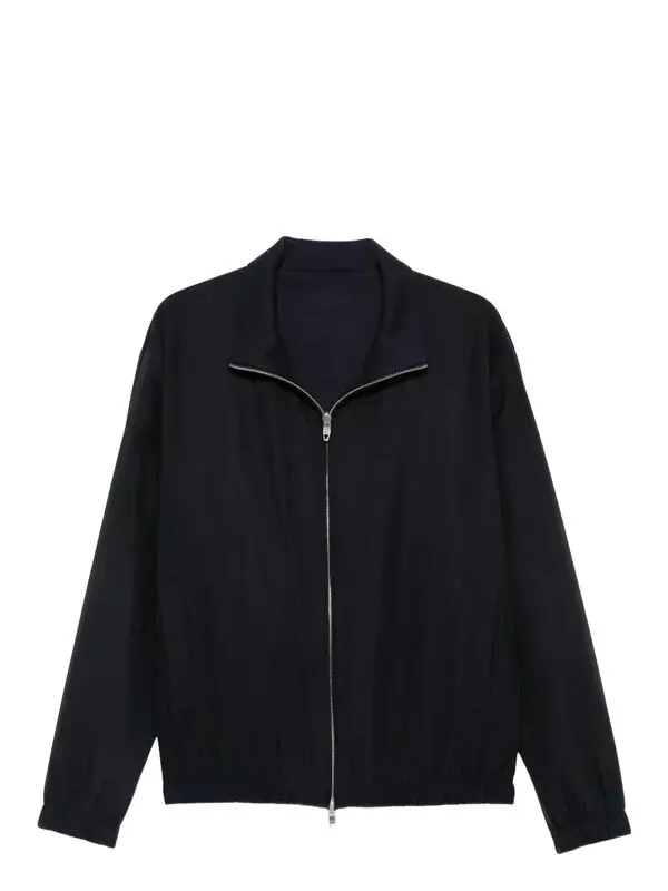 UMIT BENAN High-neck Zip-up Jacket - Blue