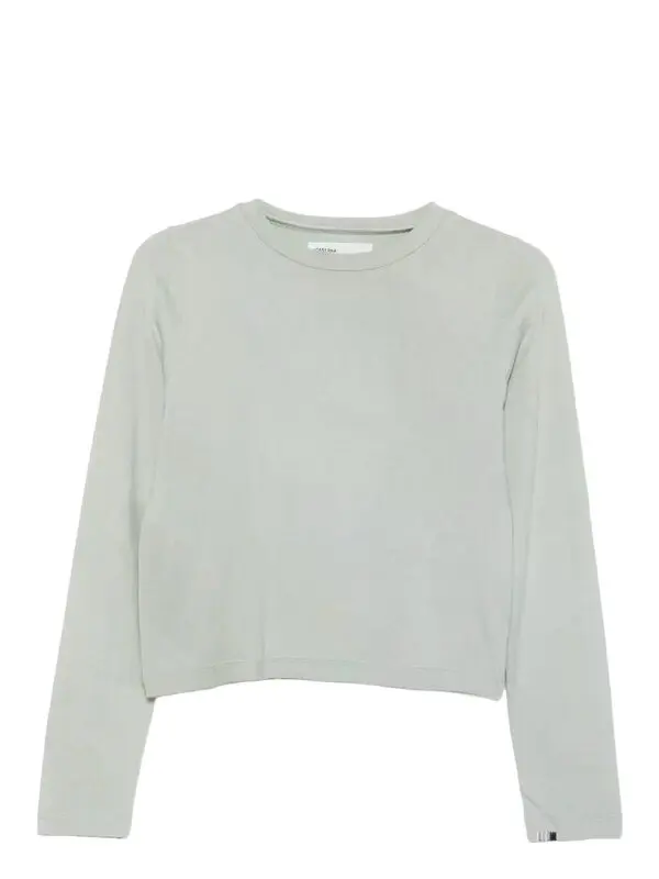 Extreme Cashmere N°451 Lisa Crew-neck Long-sleeve T-shirt - Green
