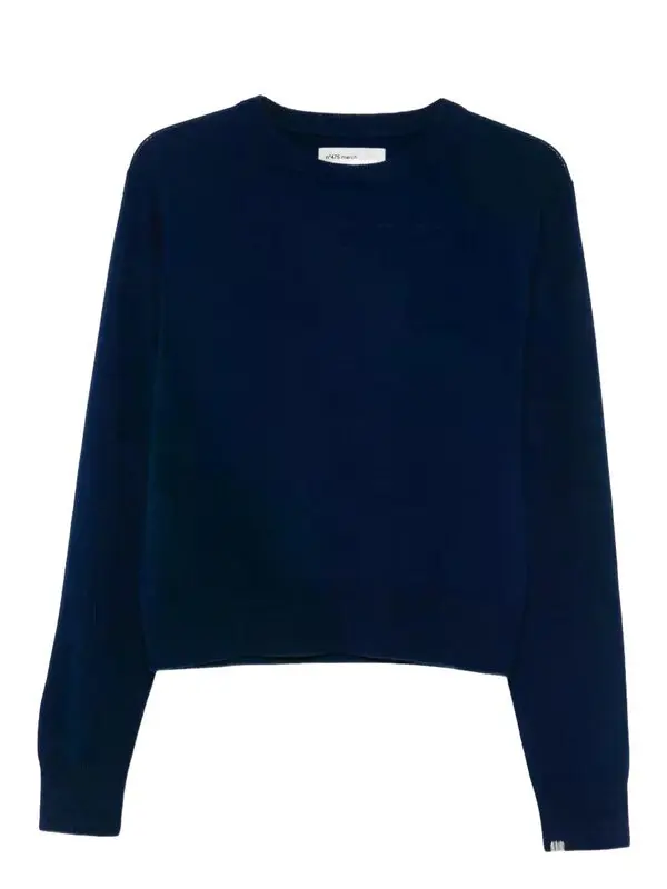 Extreme Cashmere March Crew-neck Long-sleeve Sweater - Blue