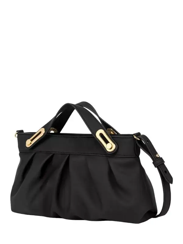 Moschino Ruched Detail Tote Bag - Black