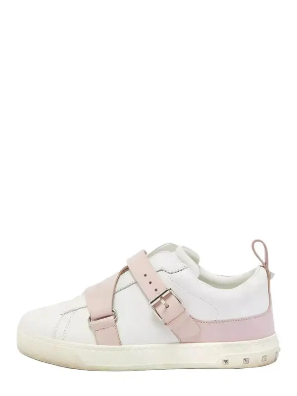 Valentino Garavani Rockstud Buckle Sneakers - White
