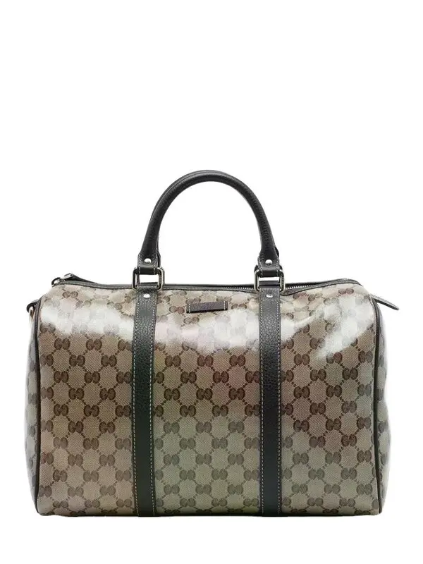 Gucci Gg Crystal Joy Boston Bag - Neutrals