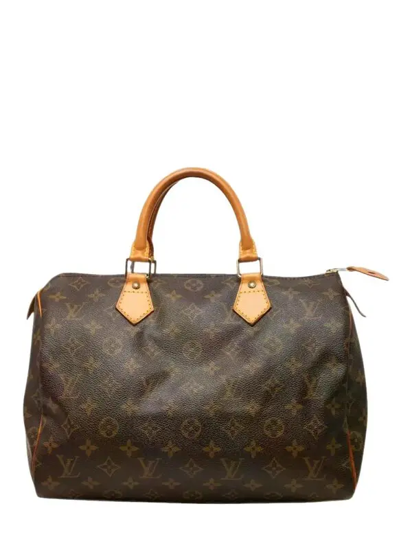 LOUIS VUITTON 1994 Monogram Speedy 30 Boston Bag - Brown
