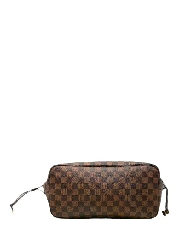 LOUIS VUITTON 2000-2026 Damier Ebene Neverfull Mm Tote Bag - Brown