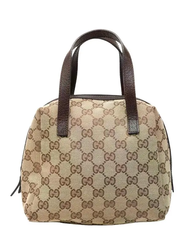 Gucci Monogram Canvas Balthus Tofu Bag - Neutrals