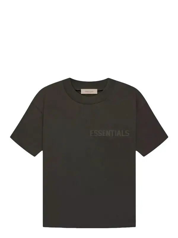 Fear Of God Essentials Logo-print T-shirt - Black