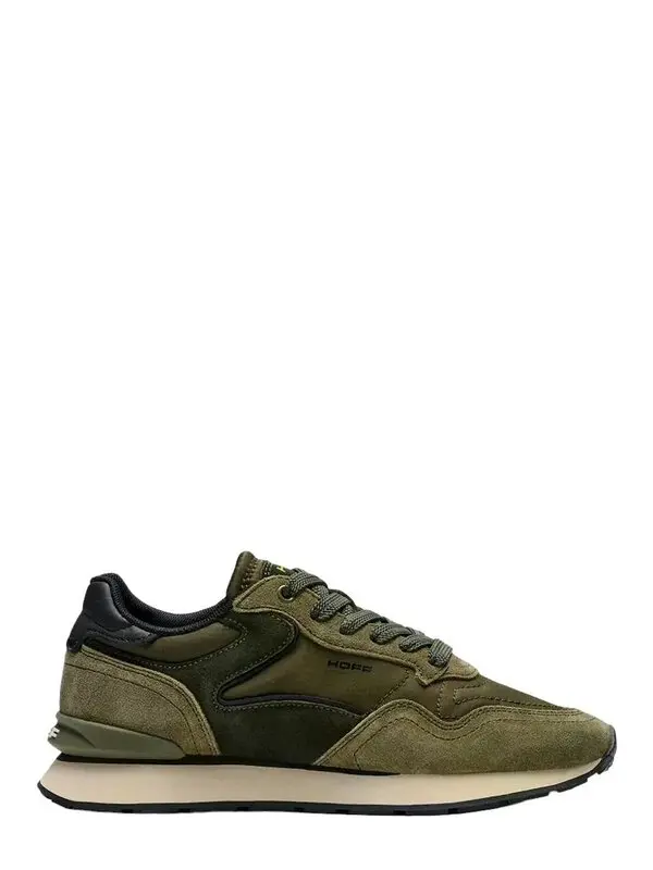 HOFF City Suede-panelled Sneakers - Green