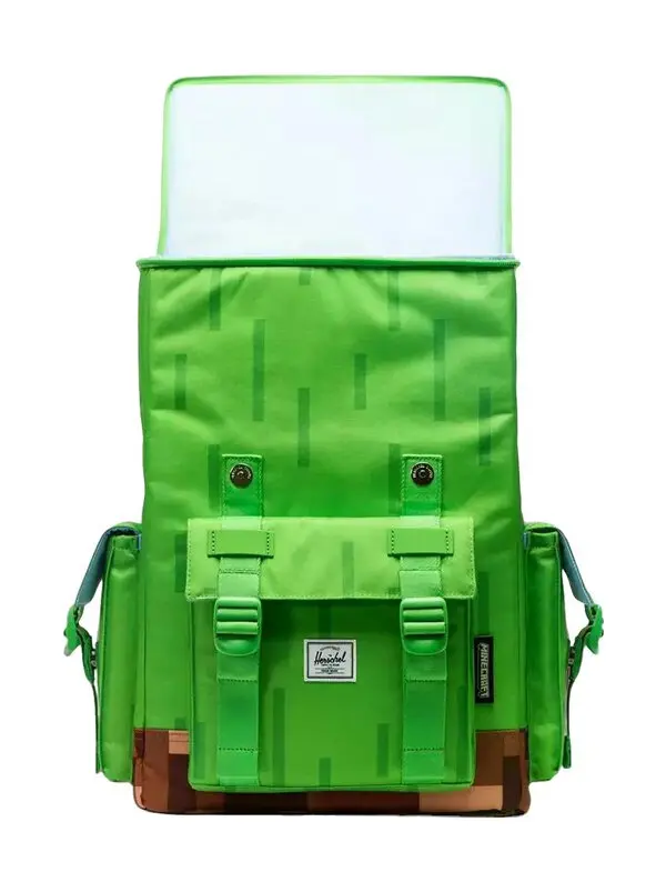 Herschel Supply Co. X Minecraft Cube Little America Backpack - Green
