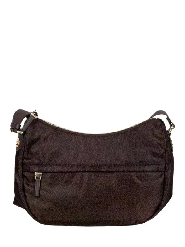 Borbonese Eye-of-the-partridge-print Shoulder Bag - Brown
