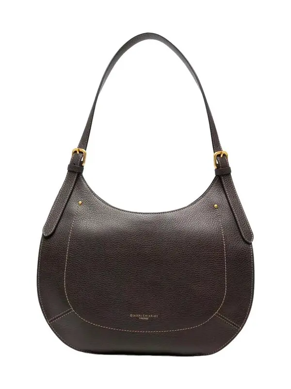 GIANNI CHIARINI Gabry Leather Shoulder Bag - Brown