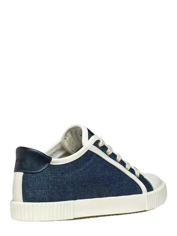 Geox Lace-up Panelled Sneakers - Blue