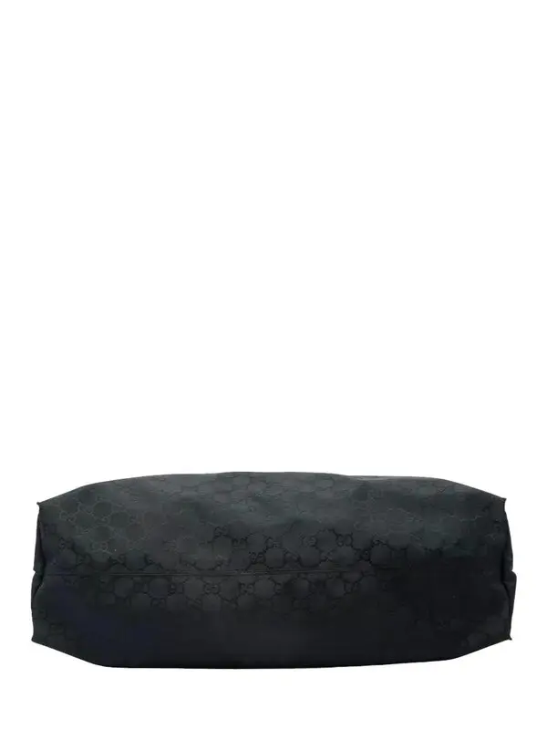 Gucci Gg Nylon Web Tote Bag - Black