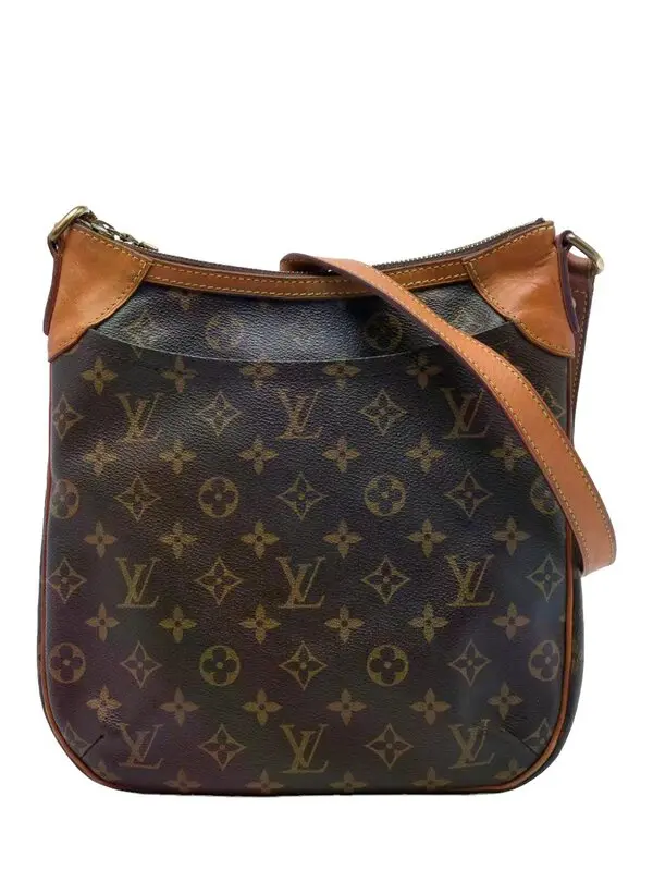 LOUIS VUITTON 2014 Monogram Odeon Pm Crossbody Bag - Brown