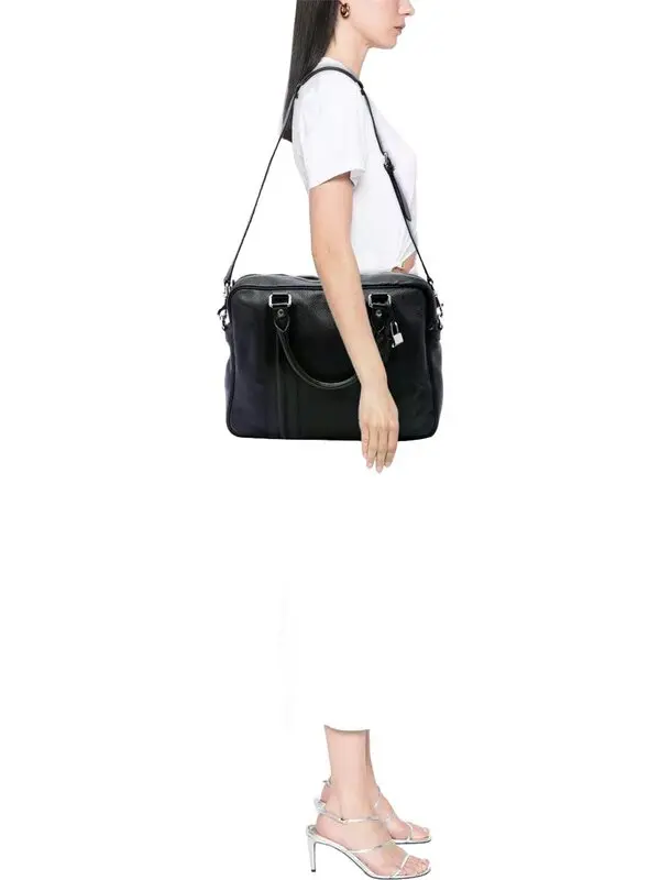 Gucci Leather Business Bag - Black