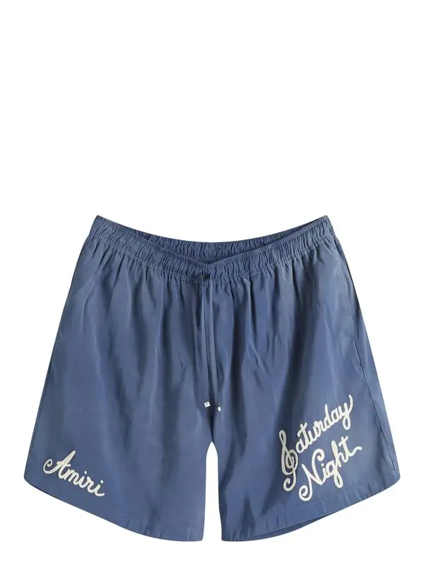 Amiri Saturday Night Shorts - Blue