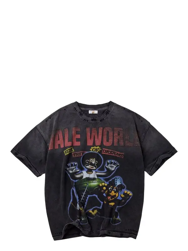 VALE FOREVER Graphic T-shirt - Black