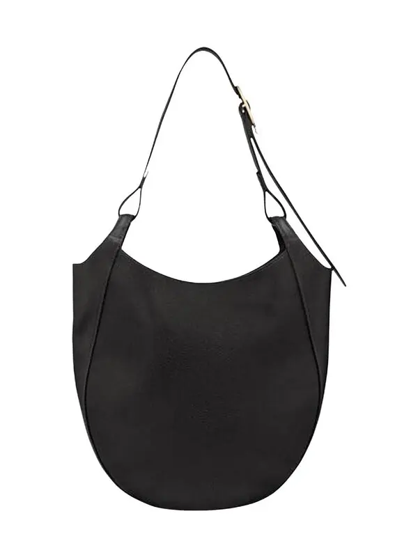 Longchamp Le Foulonné L Hobo Bag - Black