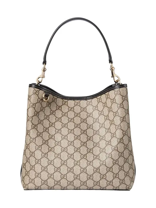 Gucci Emblem Small Shoulder Bag 'beige - Tan