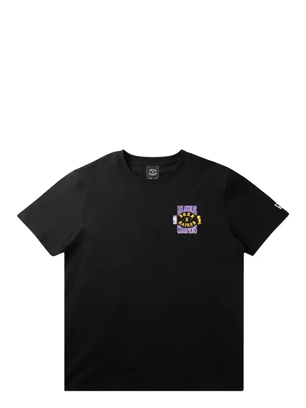 BORN X RAISED Los Angeles Lakers Championship Short-sleeve T-shirt - Black