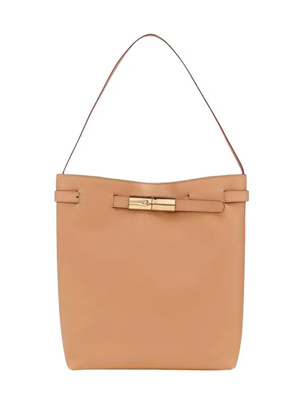 Longchamp Le Smart L Shoulder Bag 'vegetal - Orange