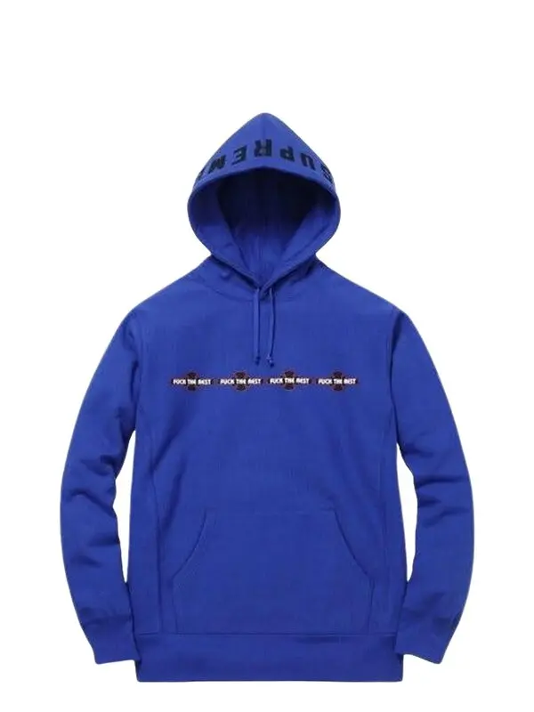 Supreme X Independent Hooded Sweatshirt - Blue