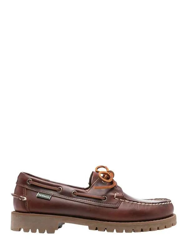 SEBAGO Ranger Waxy Leather Loafers - Brown