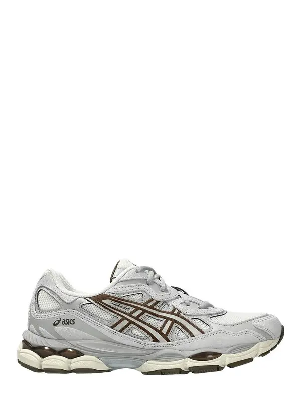 Asics Gel-nyc Mesh And Suede Sneakers - Grey