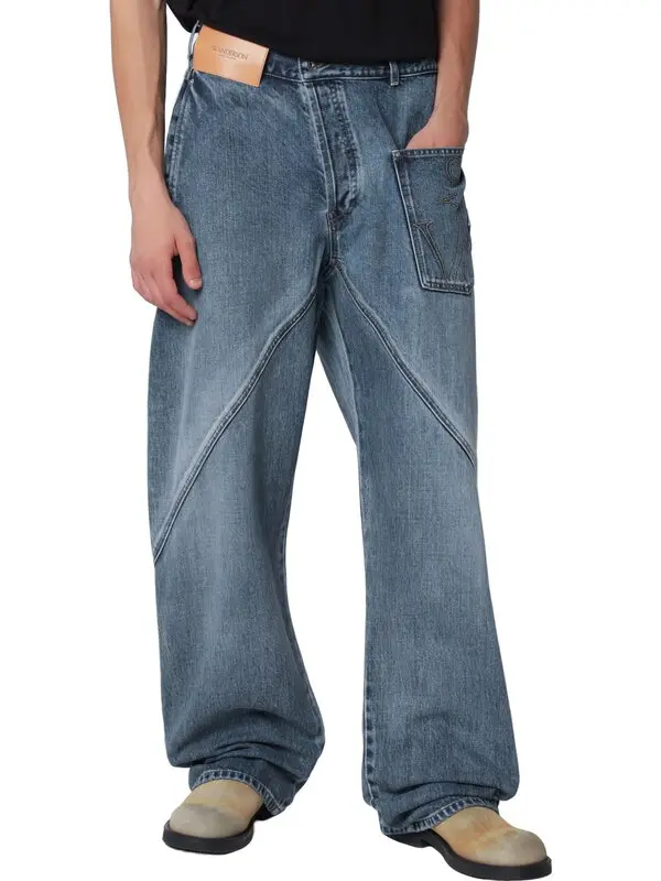 JW Anderson Twisted Workwear Jeans - Blue