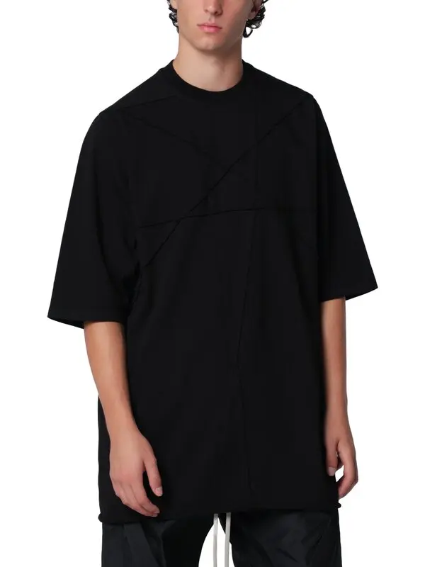 Rick Owens Jumbo Oversized T-shirt In Cotton - Black