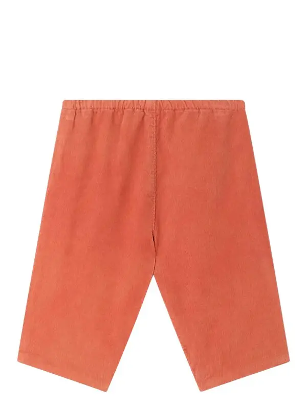 Bonpoint Dandy Corduroy Cotton Trousers - Orange