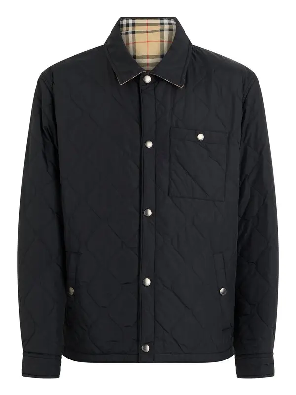 Burberry Reversible Quilted Jacket - Black